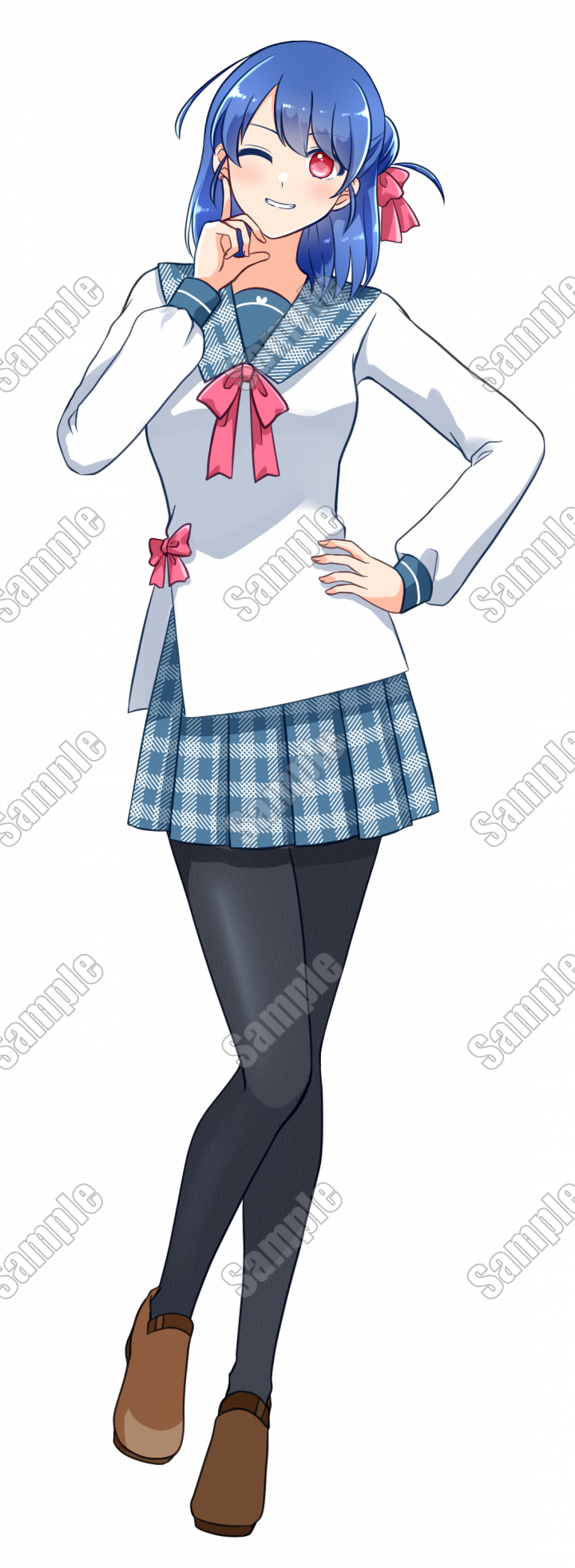 【Adopt】セーラー服の少女TRPGやフリーゲームに使用OK| キャラクター ｜つなぐ