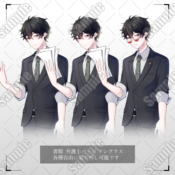 Adopt 【 表情16種＋表情組み換え用psd】TRPG/アイコン/配信などにご利用できる立ち絵| キャラクター ｜つなぐ